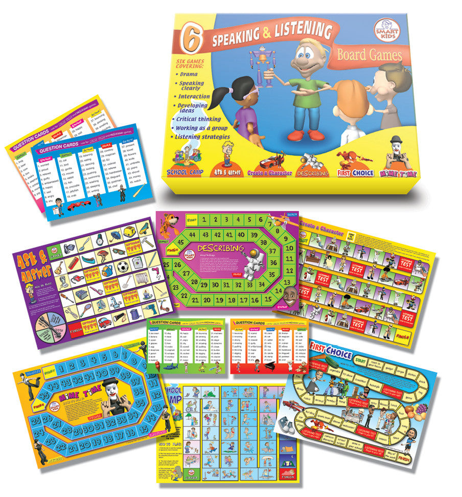 Speaking and Listening Games Set pk 6