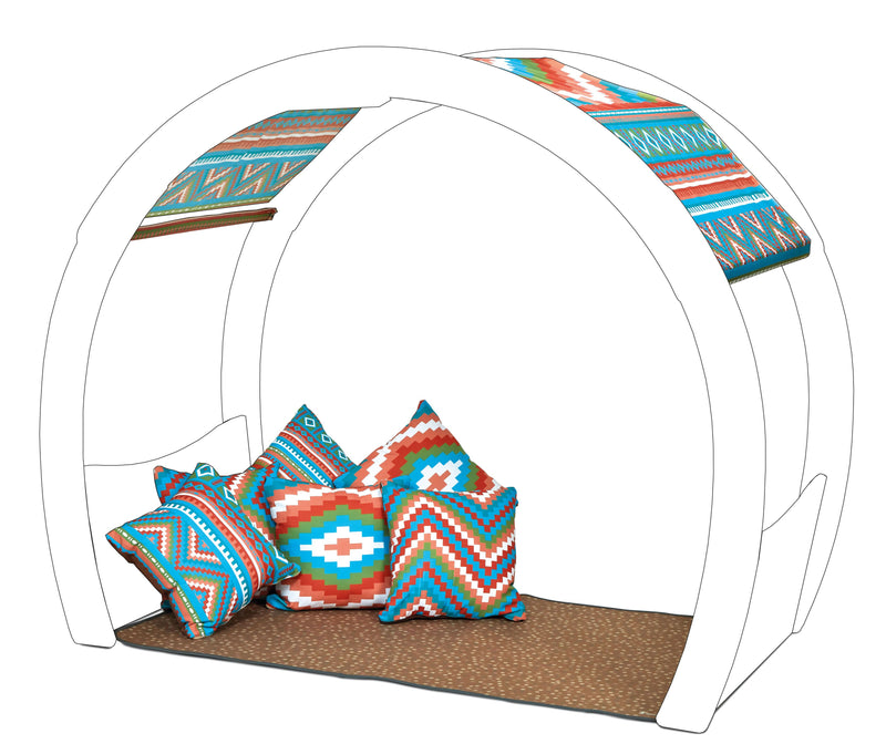 Millhouse Large Cosy Cove - Aztec Theme – Springboard Supplies