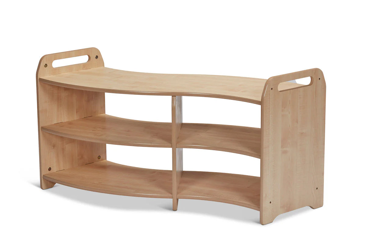 Millhouse Tall S-shape Open Sweep Shelving Unit