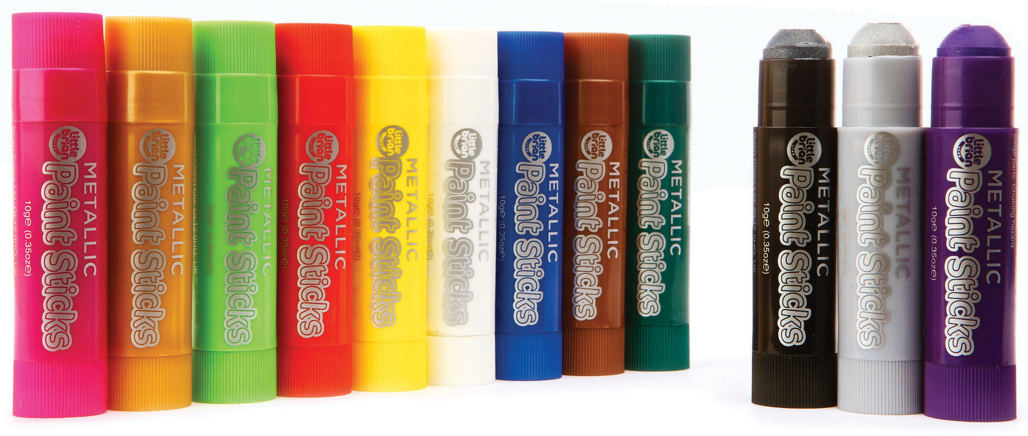 Paint Sticks - Metallic Colours pk 12