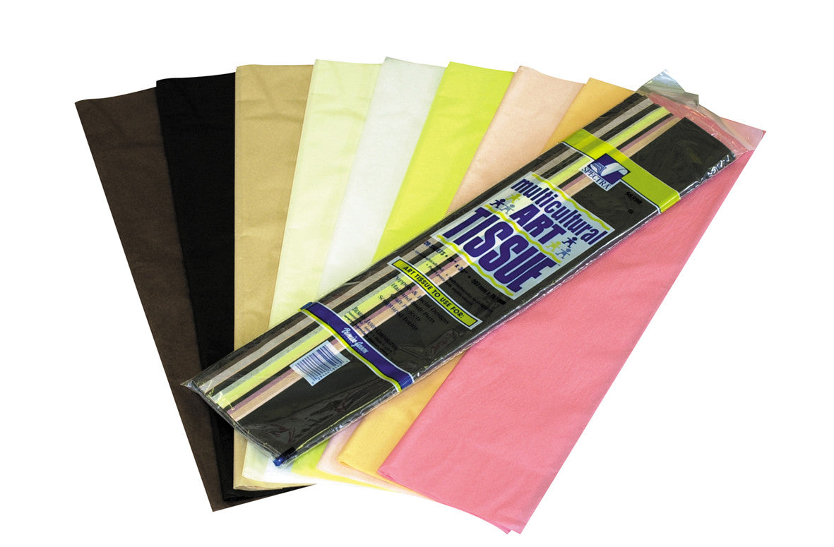 Multicultural Tissue Assortment pk 20