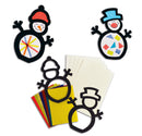 Stained Glass Snowmen pk 30 – Springboard Supplies