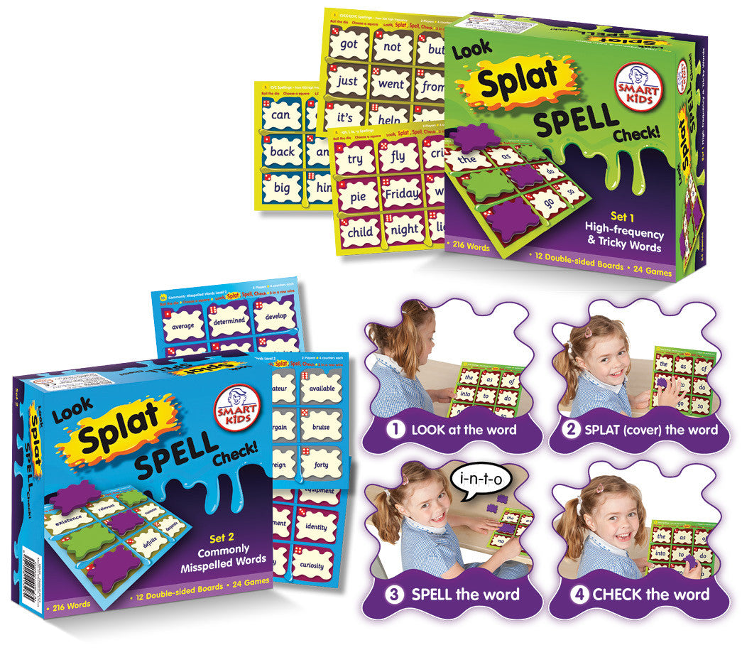 Look, Splat, Spell, Check! Level 2