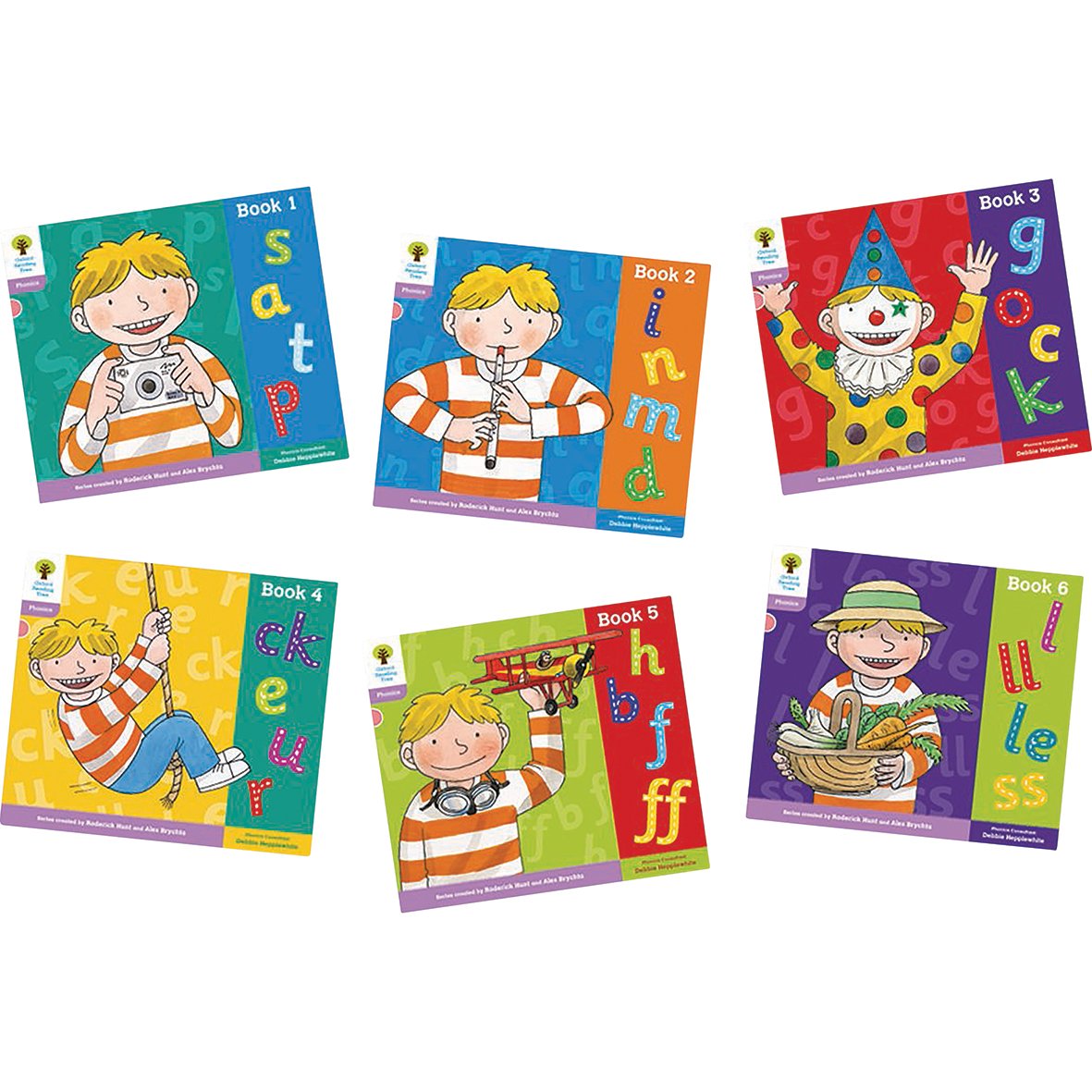 Floppy Phonics - Pink Level 2 (Sounds and Letters) pk 6