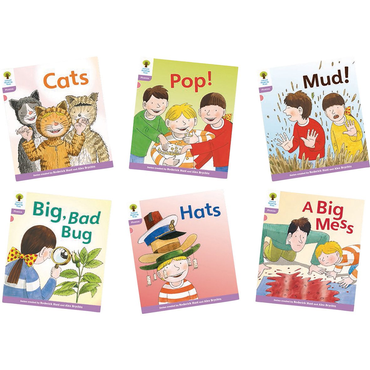 Floppy Phonics - Pink Level 2 (Fiction) pk 6