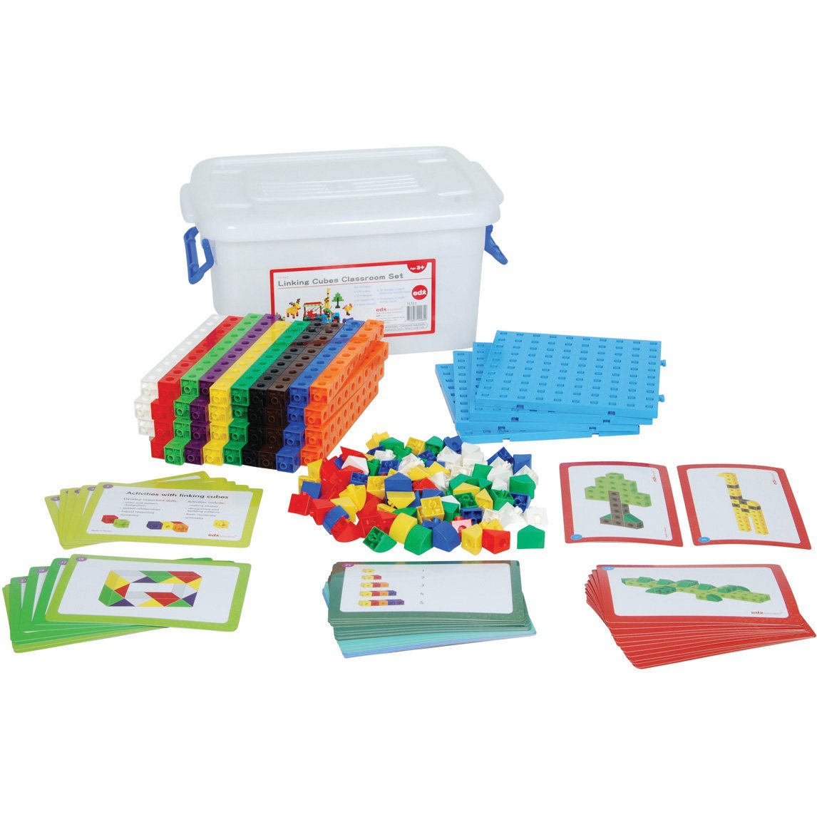 2cm Linking Cubes Set pk 500