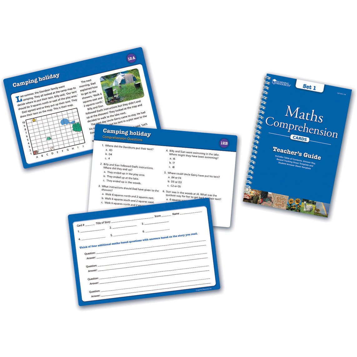 Maths Comprehension Cards