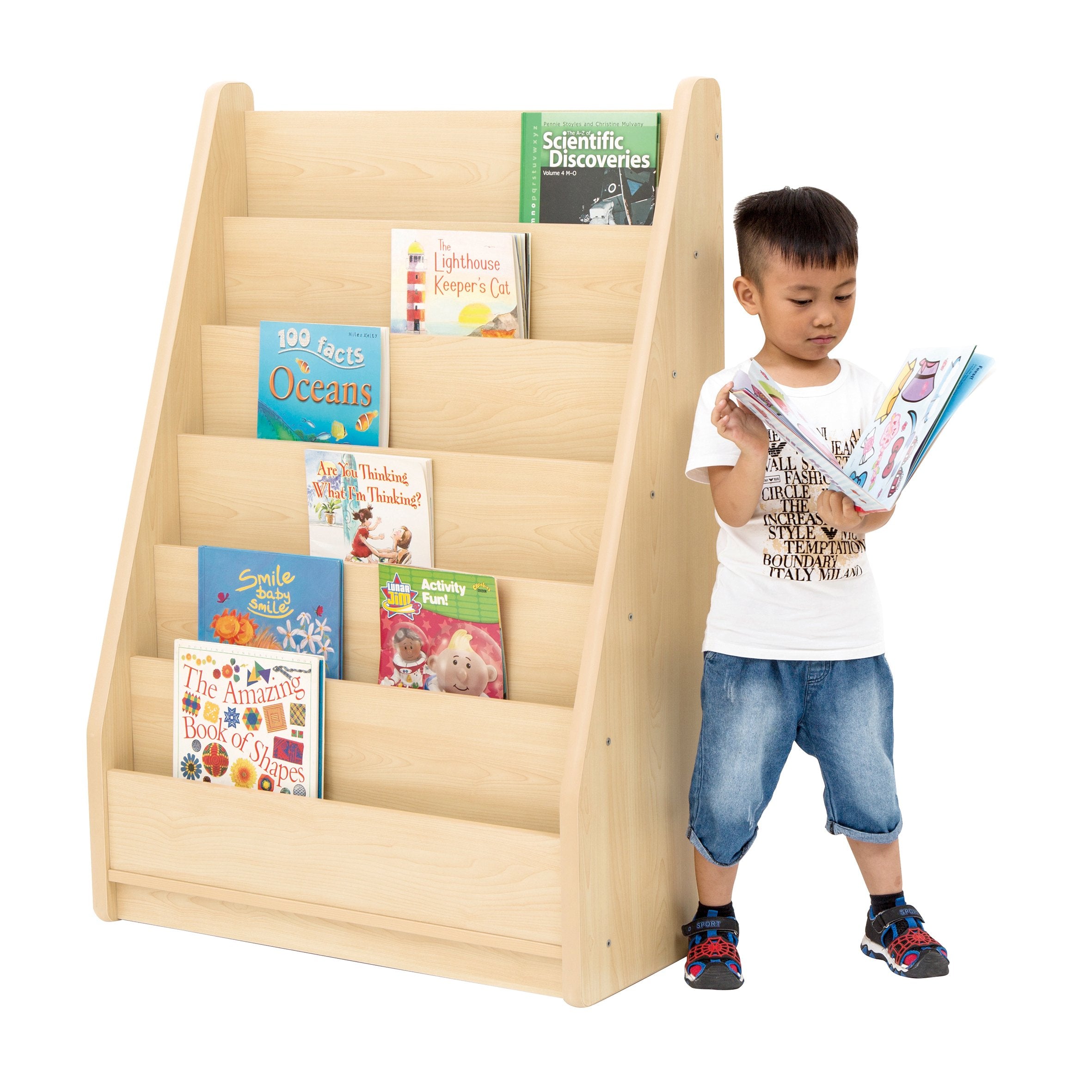 Elegant Tall Basic Book Storage
