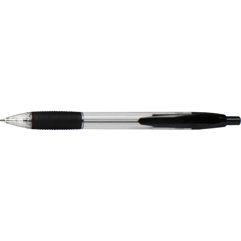 Retractable Ball Point Pen (Black) pk 10 – Springboard Supplies