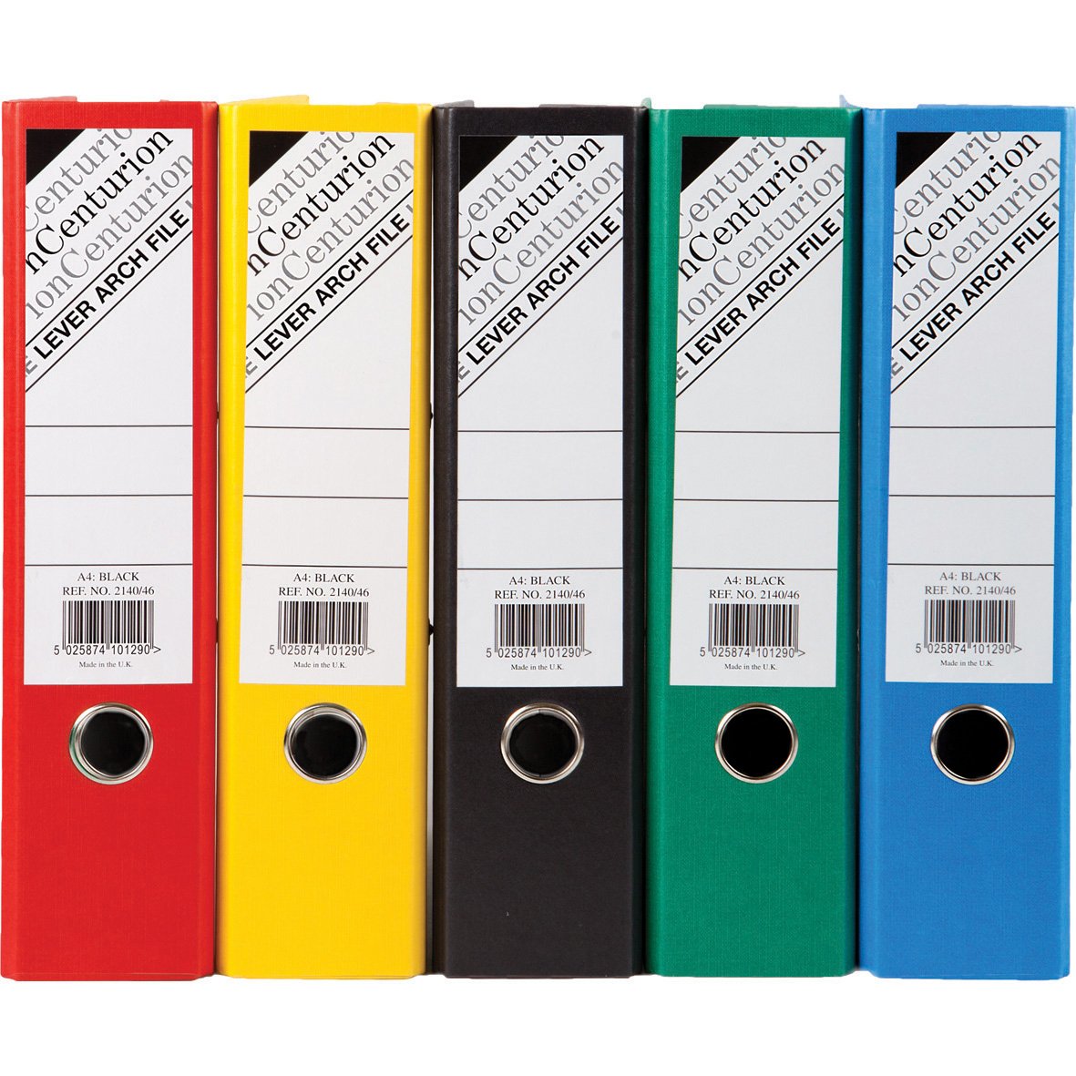 Lever Arch Files (Assorted) pk 10
