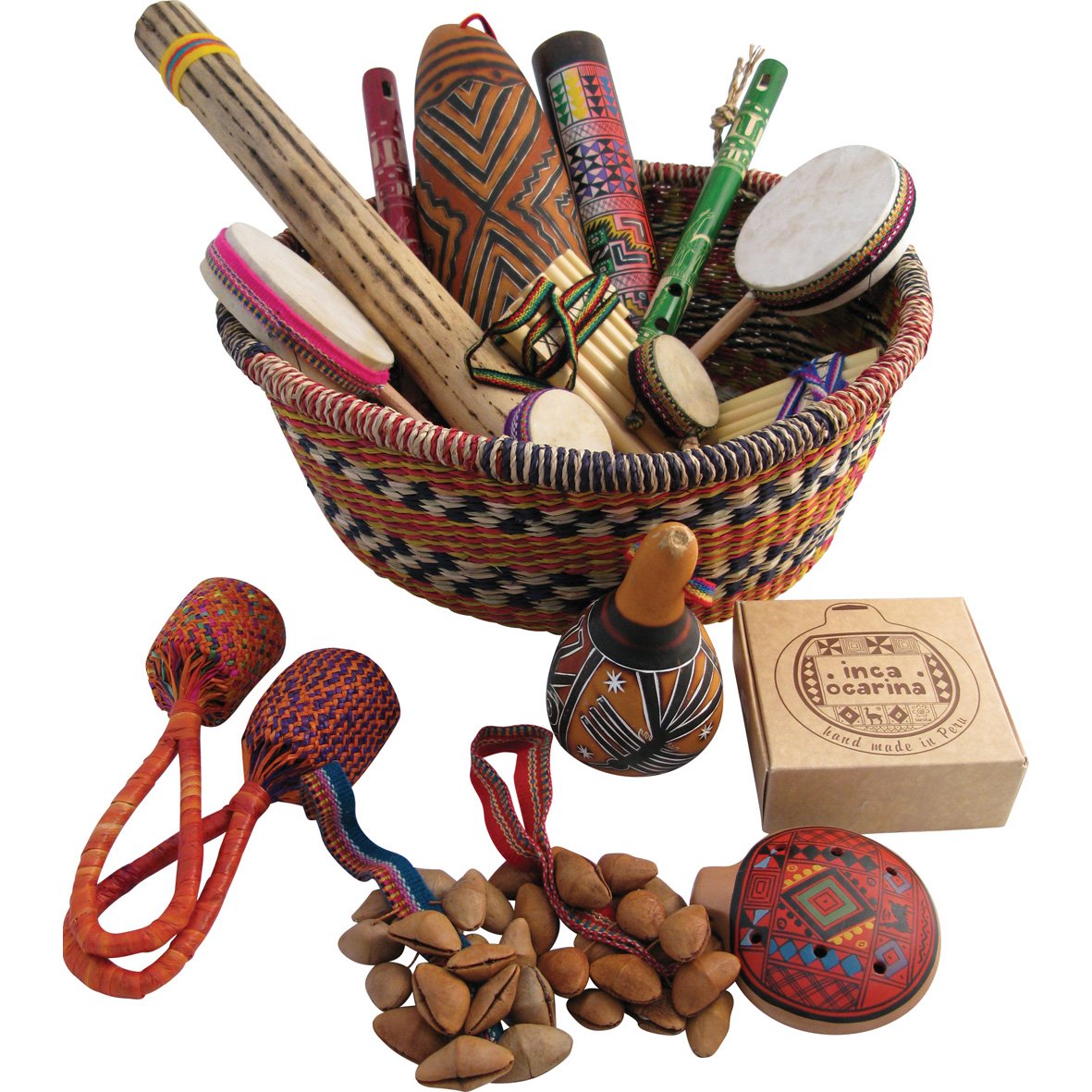 South American Instrument Collection 17pc