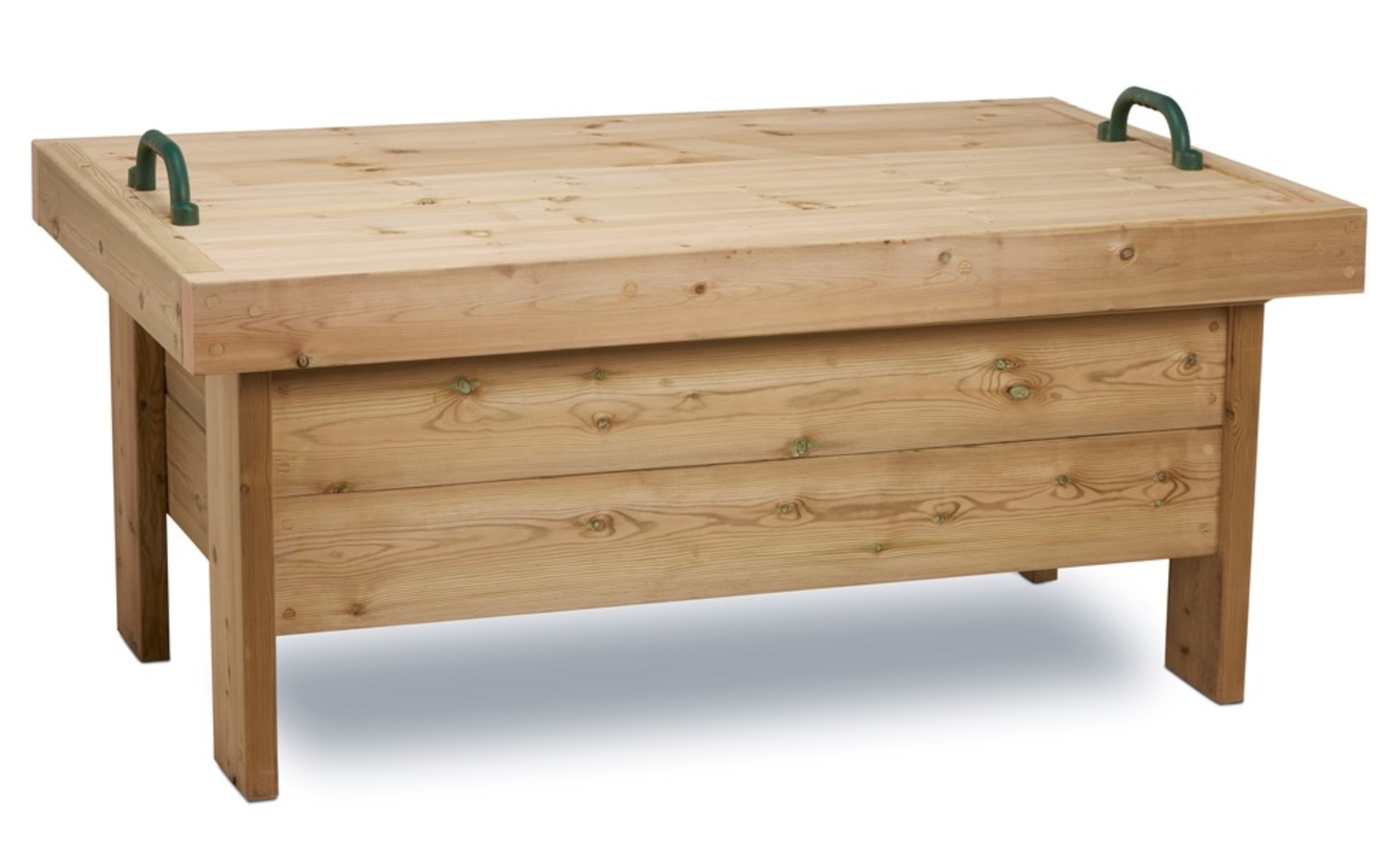 Raised Wooden Sandpit with Lid – Springboard Supplies